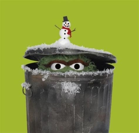 Image Tagged With The Muppets Oscar The Grouch Christmas Jimhenson