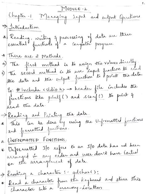 Module 2 Notes Pdf