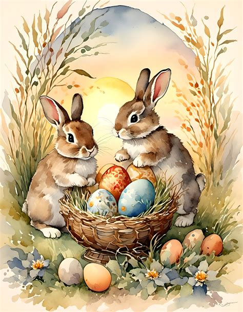Download Ai Generated Easter Rabbit Royalty Free Stock Illustration