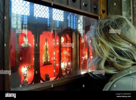 France Meurthe Et Moselle Saint Nicolasde Port Basilica Of Saint Nicolas Treasure Room The