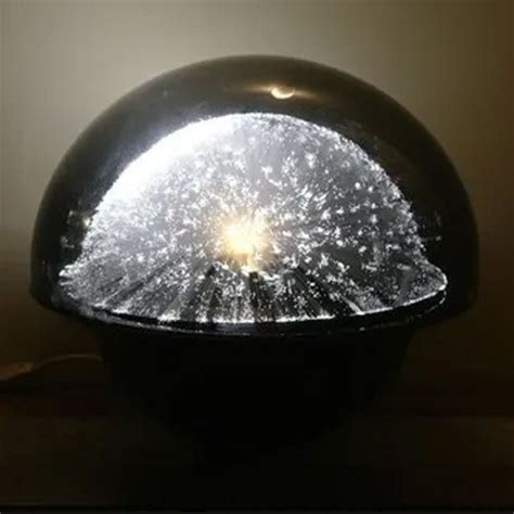 Fibre Optic Halogen Lamp Glass Round Shape Energy Saving Cool