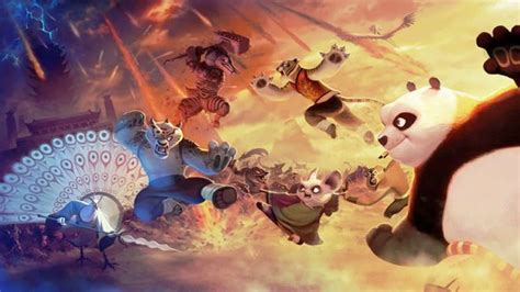 Kung Fu Panda Acupuncture Face Pos Foes And Allies Kung Fu Panda 3