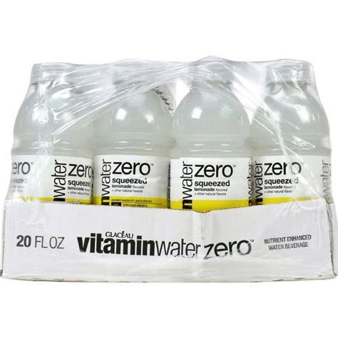Vitaminwater Flavored Water 16 9 Fl Oz Squeezed Lemonade