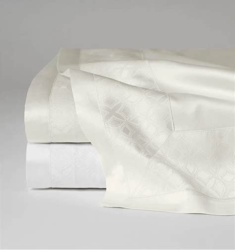 Sferra Giza 45 Quatrefoil Sheets J Brulee Home