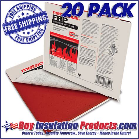 Metacaulk Box Guard Firestop Box Insert Buy Insulation Products