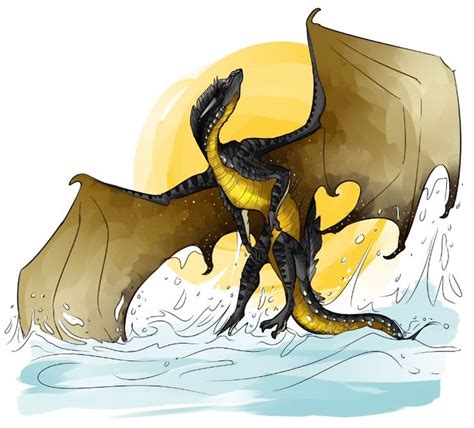 Wings Of Fire Sand Wing Sea Wing Night Wing Hybrid Wings Of