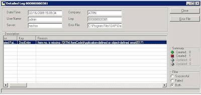 Butnaa Error Import New Items In SAP Data Transfer Workbench DTW