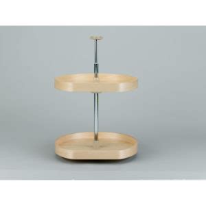 Rev A Shelf D Shape Wooden Two Tray Set Richelieu Hardware