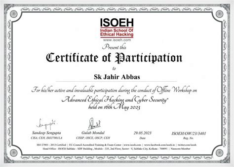 Sk Jahir Abbas On Linkedin Ethicalhacking Webinar Cybersecurity