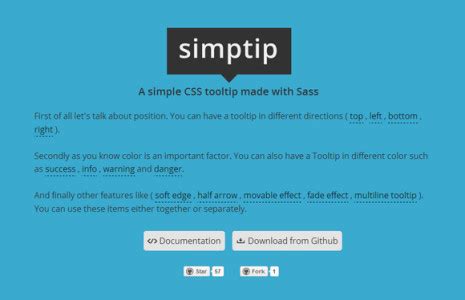 Simptip un sencillo tooltip en CSS creado con Sass Blog Reacción Estudio