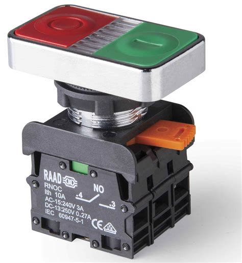 شستی دوبل استپ استارت رعد فرنام الکتریک