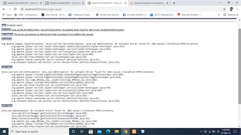 Jsp MySQL Connector Is Not Working While I M Trying To Add Data Into