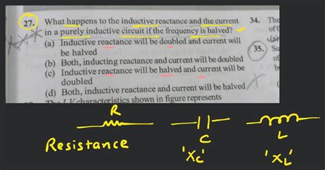 What Happens To The Inductive Reactance And The Current In A Purely Induc
