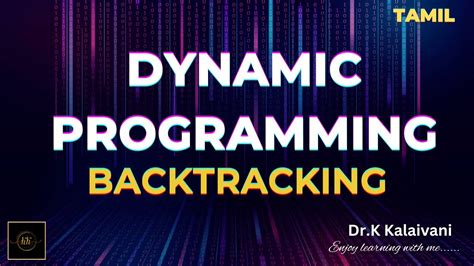 Title Mastering Backtracking In Dynamic Programming Learn The Secrets Tamil 🚀 Youtube