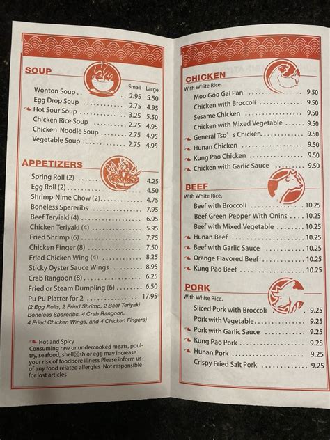 Bettys Pub And Chinese Restaurant Menu Latest Updated Menu
