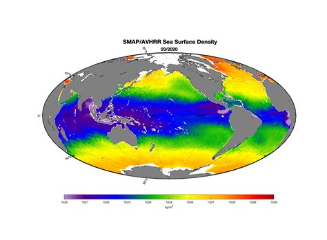 Monthly Global Density Maps Earth And Space Research