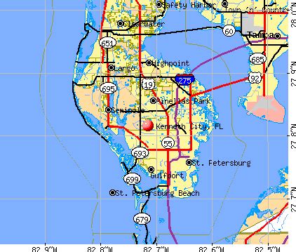 Kenneth City Florida Fl 33709 Profile Population Maps Real Estate