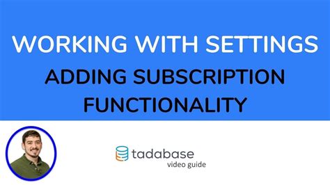 How To Monetize Your Tadabase App With Subscription Functionality YouTube