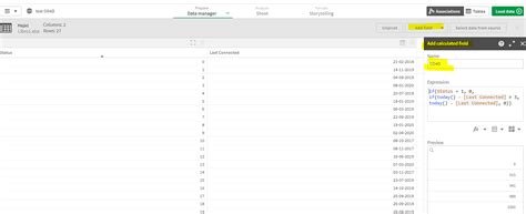 Solved Creating Calculated Field From 2 Dates With Condit Qlik