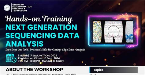 Hands On Training On Next Generation Sequencing Data Analysis And