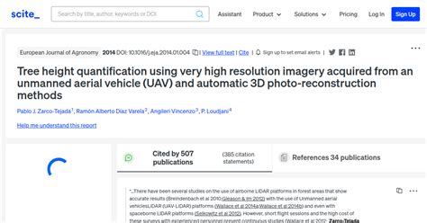 Tree Height Quantification Using Very High Resolution Imagery Acquired