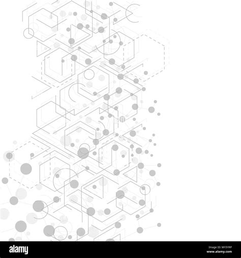 Structure Molecule And Communication Dna Atom Neurons Abstract