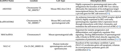 Recent Findings Relating To The Roles Of Long Noncoding RNAs LncRNAs Download Scientific