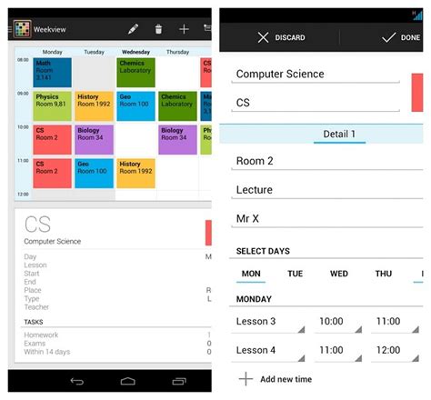 10 программ для составления школьного расписания список приложений для создания расписания