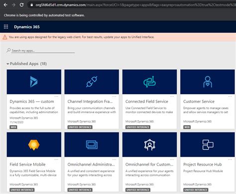 using easyrepro for automated ui testing in dynamics 365 power apps