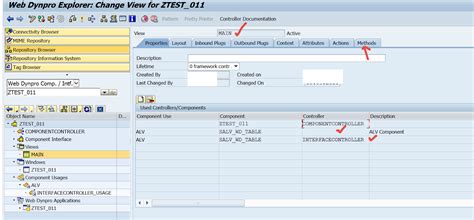 Alv With Link To Action Column Sapcodes