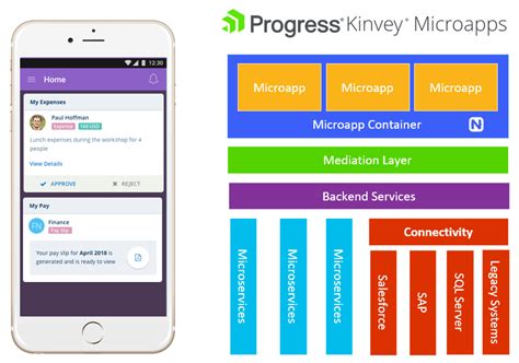 using a microservices architecture to develop microapps