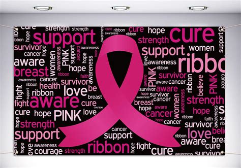 🔥 Free Download Vohado Breast Cancer Awareness Photo Booth Backdrop