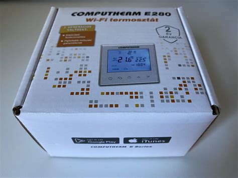 Test Computherm E280 Wifi Regulátor Test E280🌡🌡️🔥