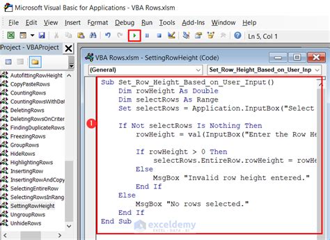 How To Work With Rows Using Vba In Excel Ultimate Guide