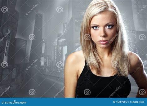 Portrait Of A Beautiful Sexual Female Model Stock Photo Image Of Lying Fashion 16707806