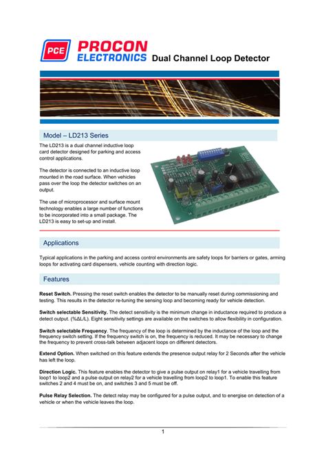 Procon Loop Detector Wiring Diagram Wiring Diagram