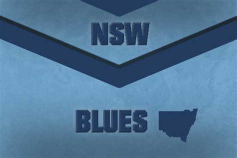 Nsw Blues Team For State Of Origin Game Rugby League Planet