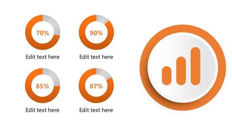 Pie Chart Slide Of Infographic All Into One Circle Animated Template Slidemodel