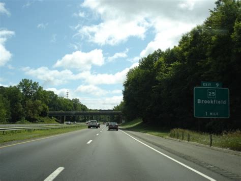 OKRoads Interstate 84 Connecticut Eastbound Danbury To Waterbury
