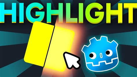 Easy Mouse Hover Effect For 2d3d Objects In Godot Youtube