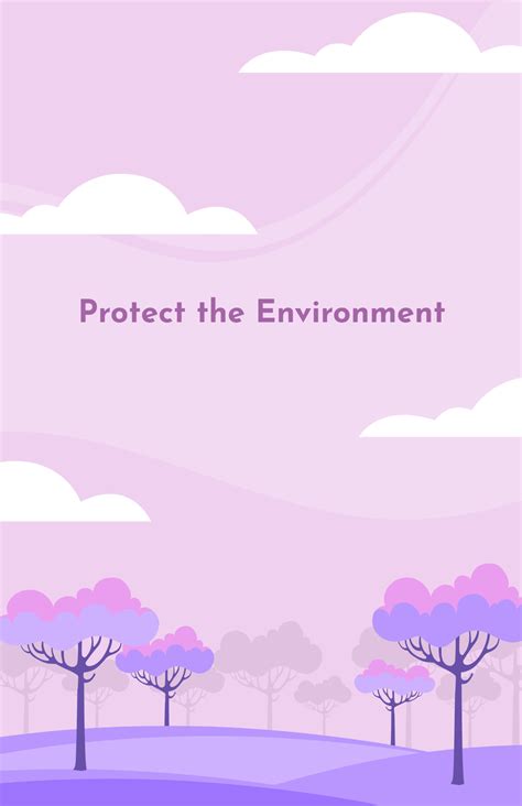 Free Environment Poster Background Template To Edit Online