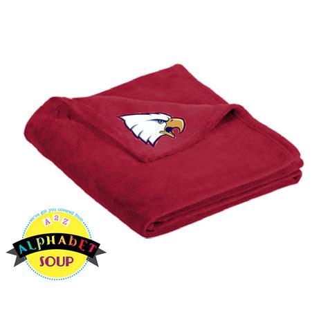 Custom School Spirit Liberty High School Ultra Plush Blanket