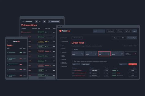 Reconmap Open Source Vulnerability Assessment Made With Reactjs