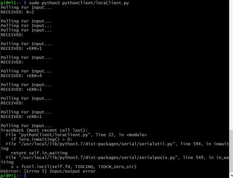 lora communication sending and receiving data with raspberry pi