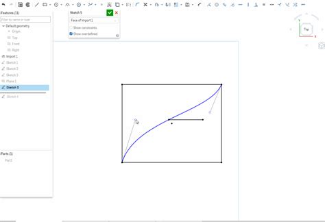 Spline Sketching Problem Onshape