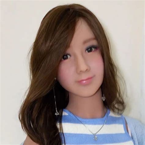 New New Top Quality 62 Tan Skin Sex Doll Head For Silicone Adult Dolls