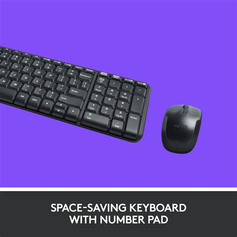 Logitech® Mk220 24ghz Wireless Combo Keyboard And Mouse Jaycar Australia