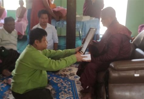 နွားထိုးကြီးမြို့တွင် စူဠဘွဲ့နှင်းသဘင်အောင်လတ်မှတ်ကပ်လှူပွဲကျင်းပ