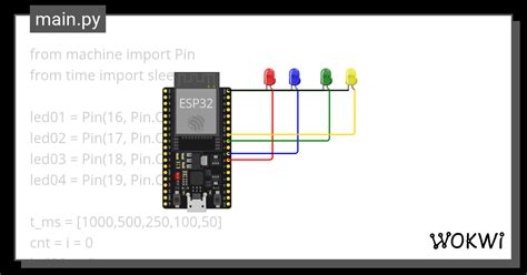 ใบงานที่ 1 9 wokwi esp32 stm32 arduino simulator